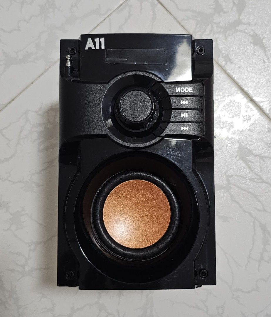 A11 Portable Bluetooth Speaker Wireless Stereo Subwoofer Bass Speakers ...