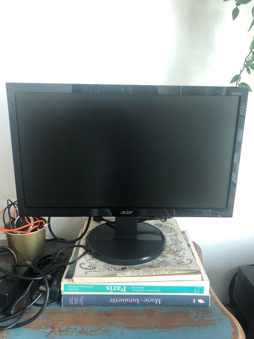 Acer black display monitor, Computers & Tech, Parts & Accessories ...