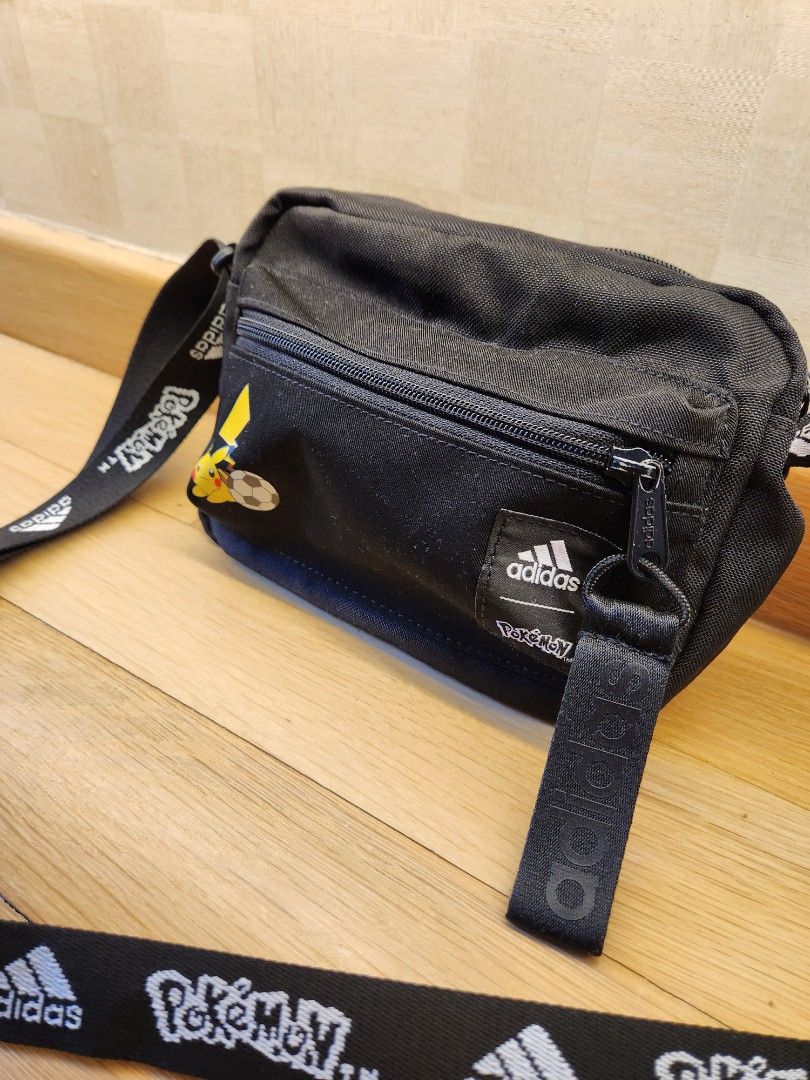 Adidas Limited Edition Pokemon Pikachu sling bag, Men's Fashion, Bags ...