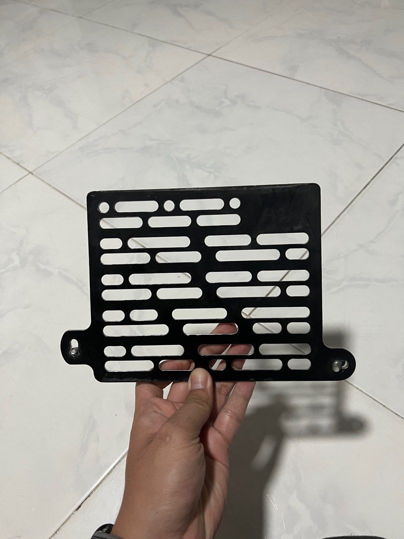 Aerox TZM Radiator cover, Motorcycles, Motorcycle Accessories on Carousell