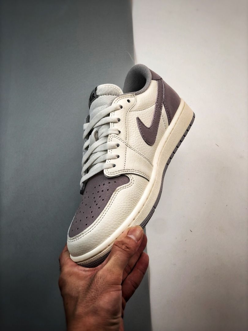 Air Jordan 1 Low OG "Atmosphere Grey", Women's Fashion, Footwear ...