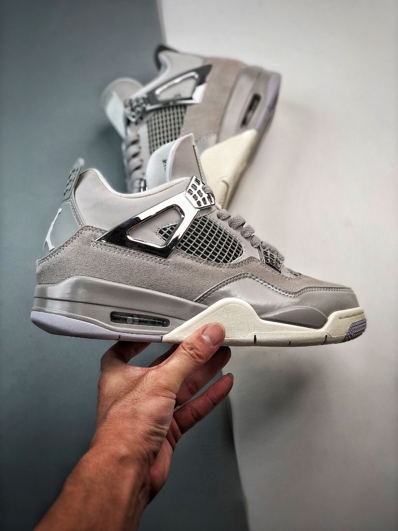 Air Jordan 4 Retro "Light Iron Ore", Men's Fashion, Footwear, Sneakers ...