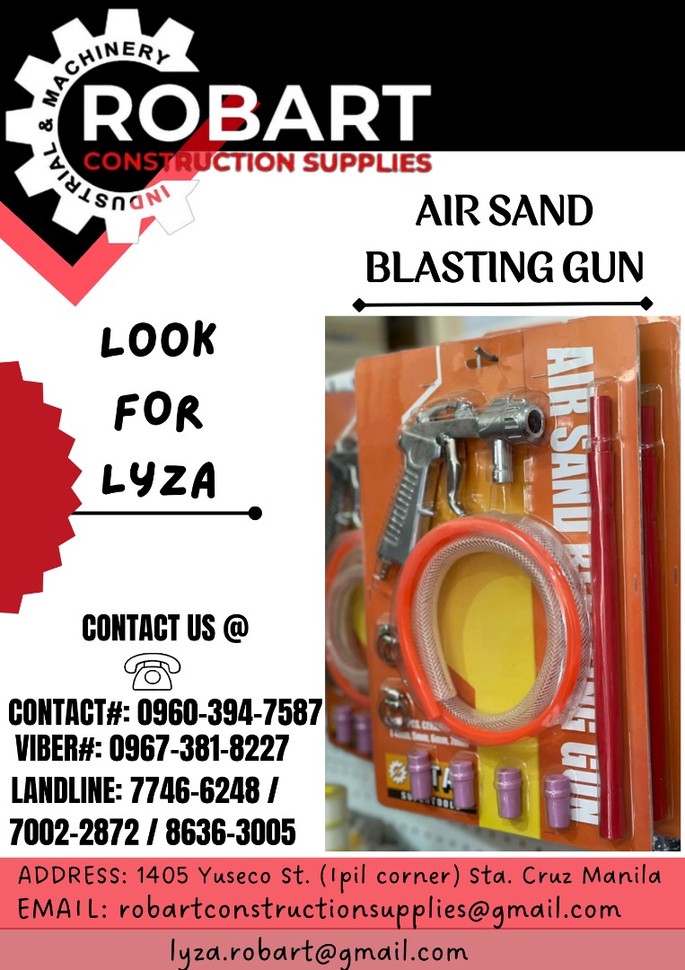 Air Sandblasting Gun, Commercial & Industrial, Construction Tools ...