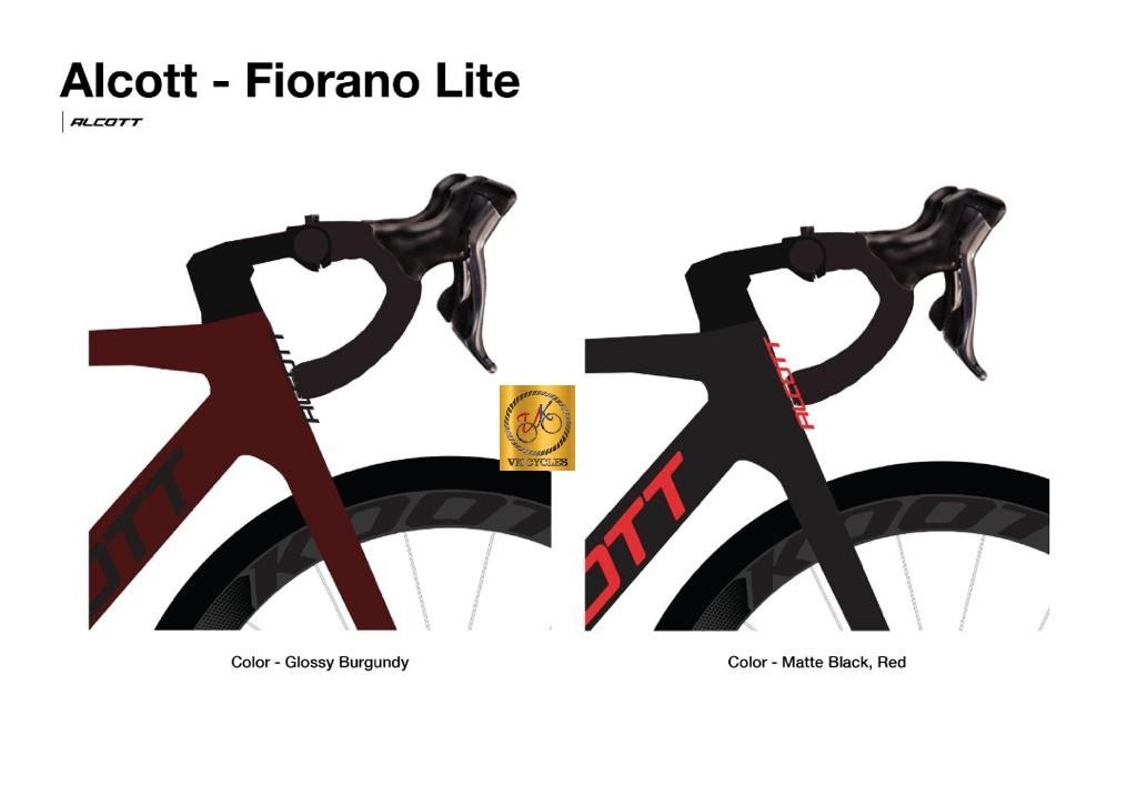 ALCOTT FIORANO LITE CARBON ROAD BIKE FULL SHIMANO 105 R7000, Sports ...