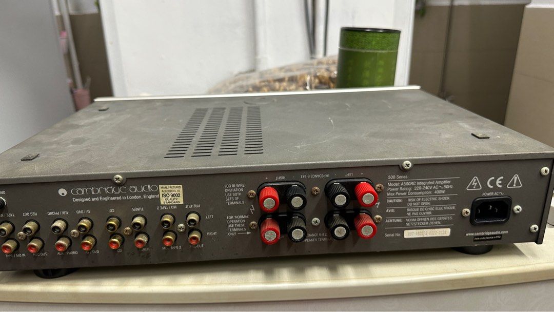 Amplifier Cambridge audio A500RC, Audio, Soundbars, Speakers ...