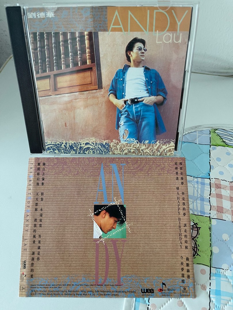 Andy Lau CD - The Best Of Andy Lau, Hobbies & Toys, Music & Media, CDs & DVDs on Carousell