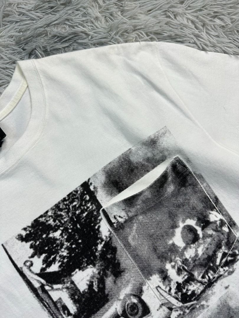 Andy Warhol x Calvin Klein (Raf Simons) Car Crash Pocket Tee, Men's ...