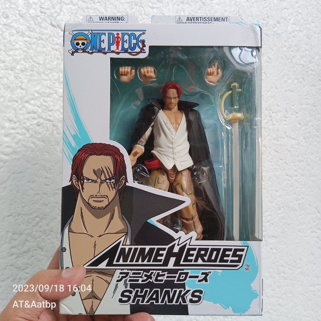 Bandai One Piece SHANKS 6" Scale Action Figure, Hobbies & Toys, Toys ...