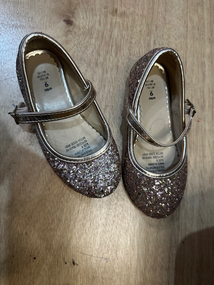 Anko glittered shoes, Babies & Kids, Babies & Kids Fashion on Carousell