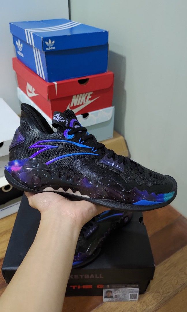 Anta Shockwave 5 Pro "Dark Matter", Men's Fashion, Footwear, Sneakers ...
