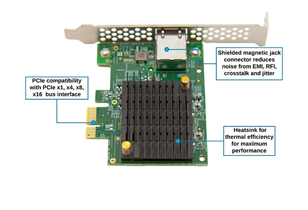 [BNIB] Aquantia AQC108 5G NIC for PCIEx1, Computers & Tech, Parts & Accessories, Networking on ...