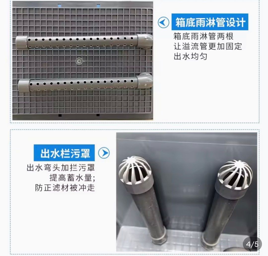 Aquarium overhead filter box for plant, Furniture & Home Living ...