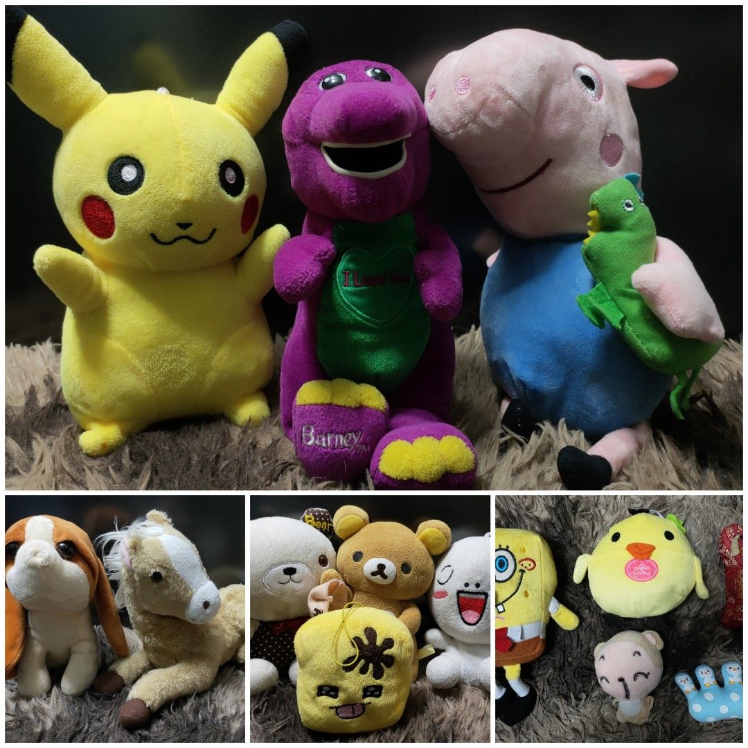 Assorted Preloved Stuffed Toys, Hobbies & Toys, Toys & Games on Carousell