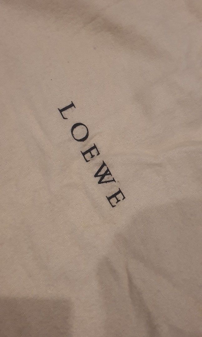 Authentic loewe big dust bag, Luxury, Bags & Wallets on Carousell