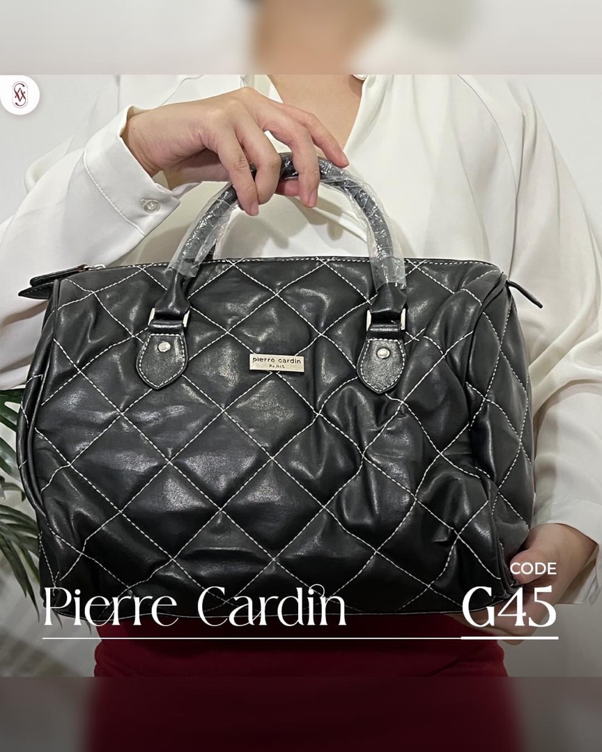 Authentic Pierre Cardin Preloved Boston bag, Luxury, Bags & Wallets on ...