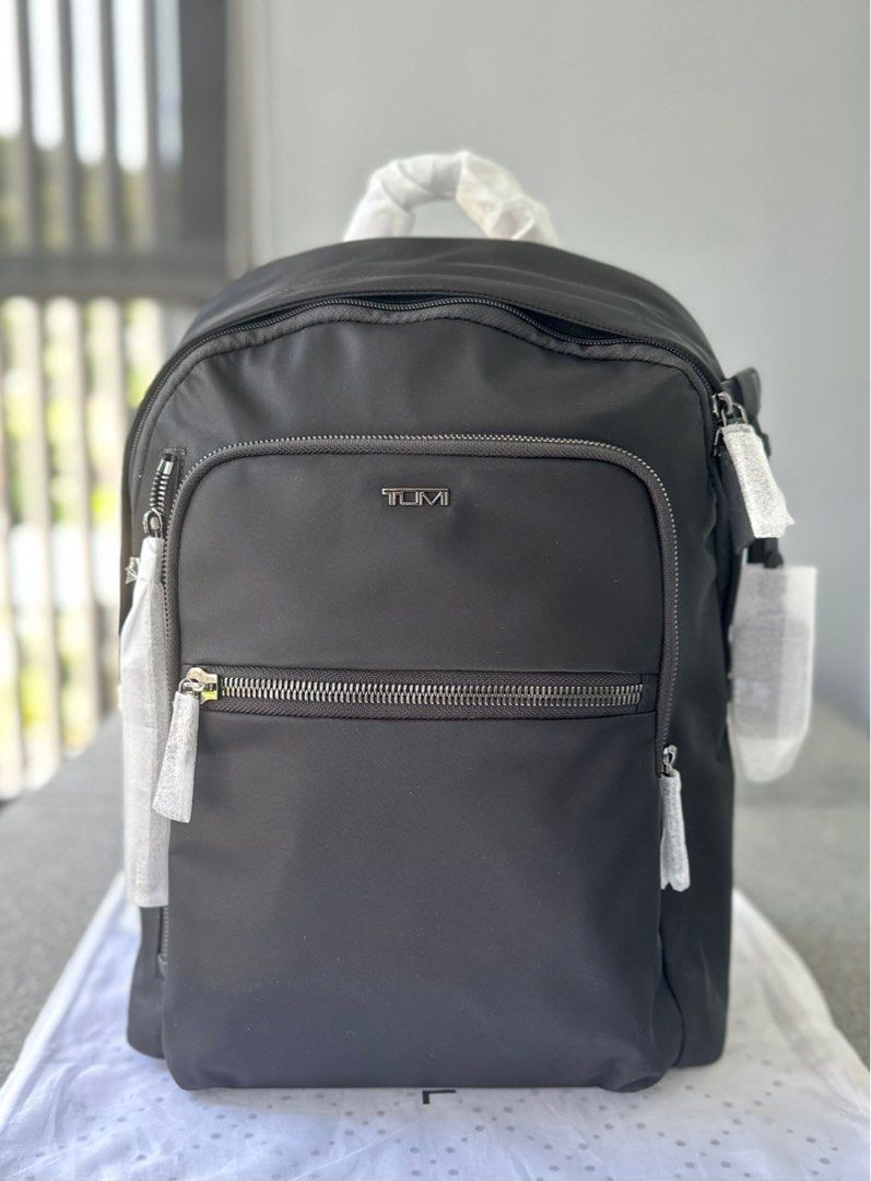 Authentic Tumi Voyageur Halsey Backpack in Black Style: 146567T522 ...