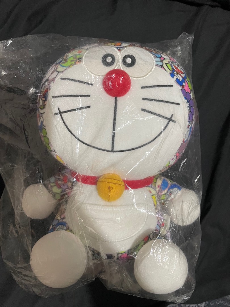 Authentic Uniqlo Doraemon x Takasahi Murakami Plush, Hobbies & Toys ...