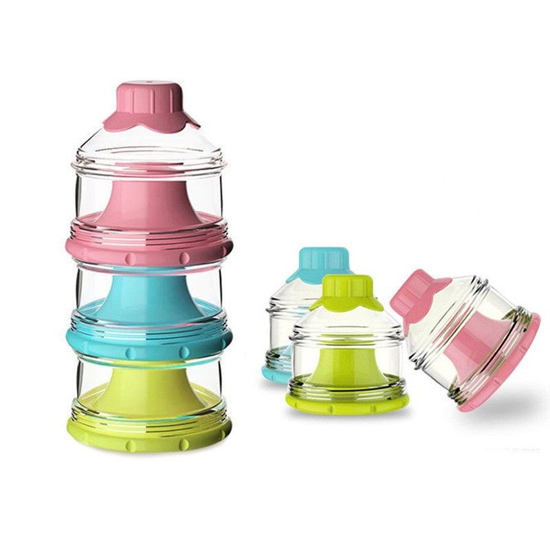 baby formula food milk powder storage container bottle drying rack ...