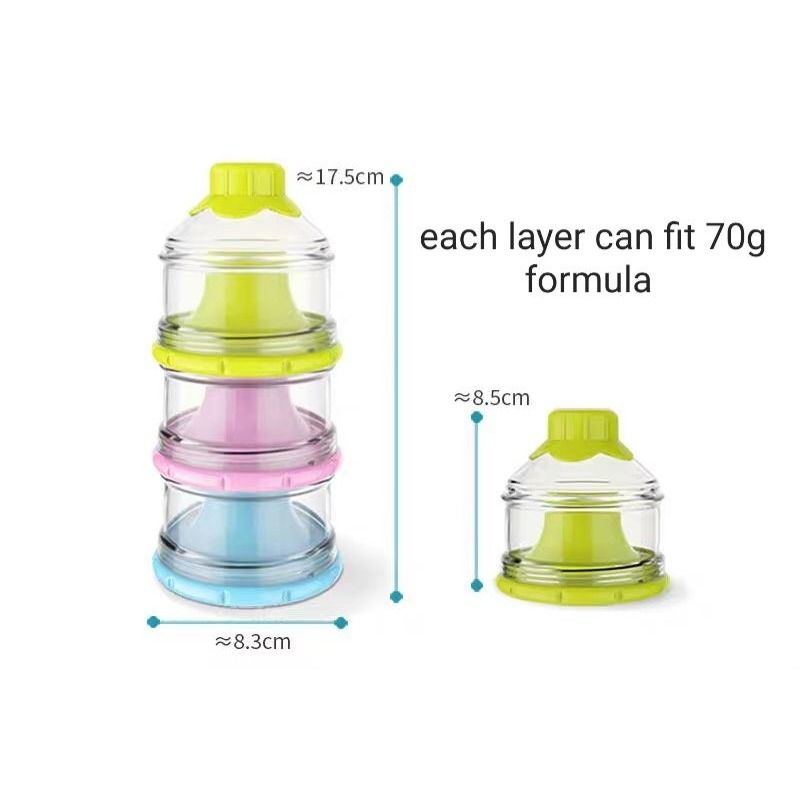 baby formula food milk powder storage container bottle drying rack ...