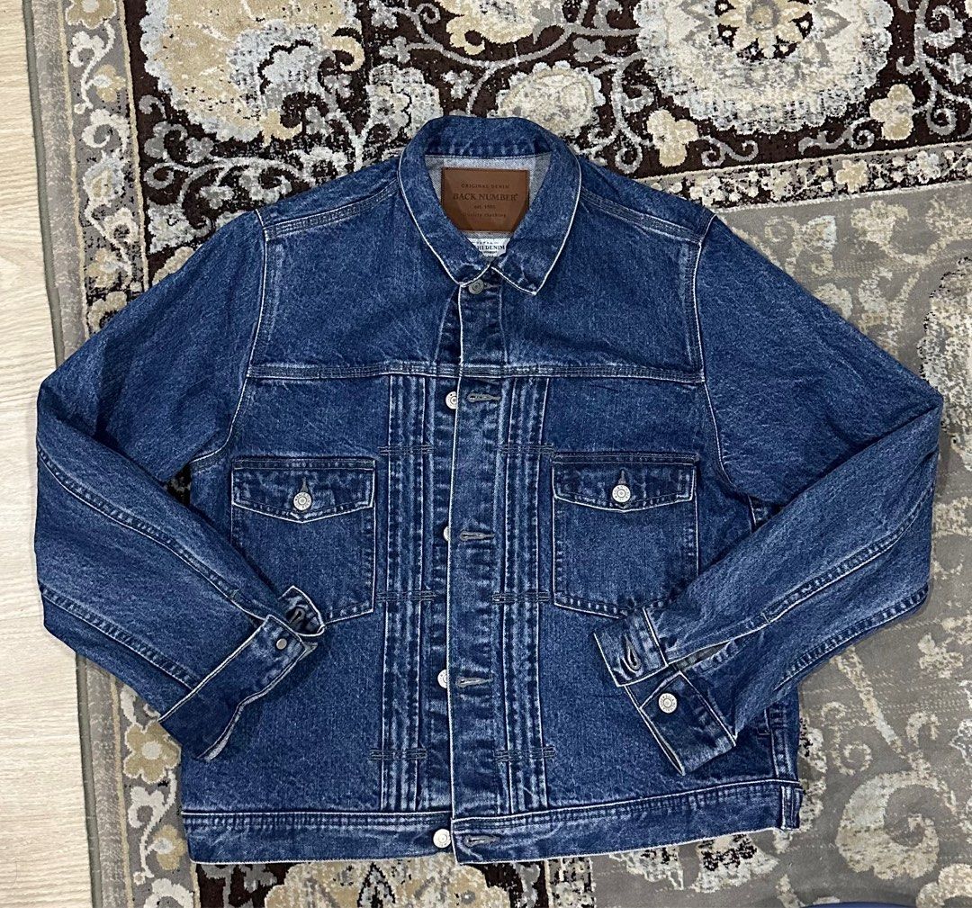 Back number jacket, Men's Fashion, Tops & Sets, Hoodies on Carousell