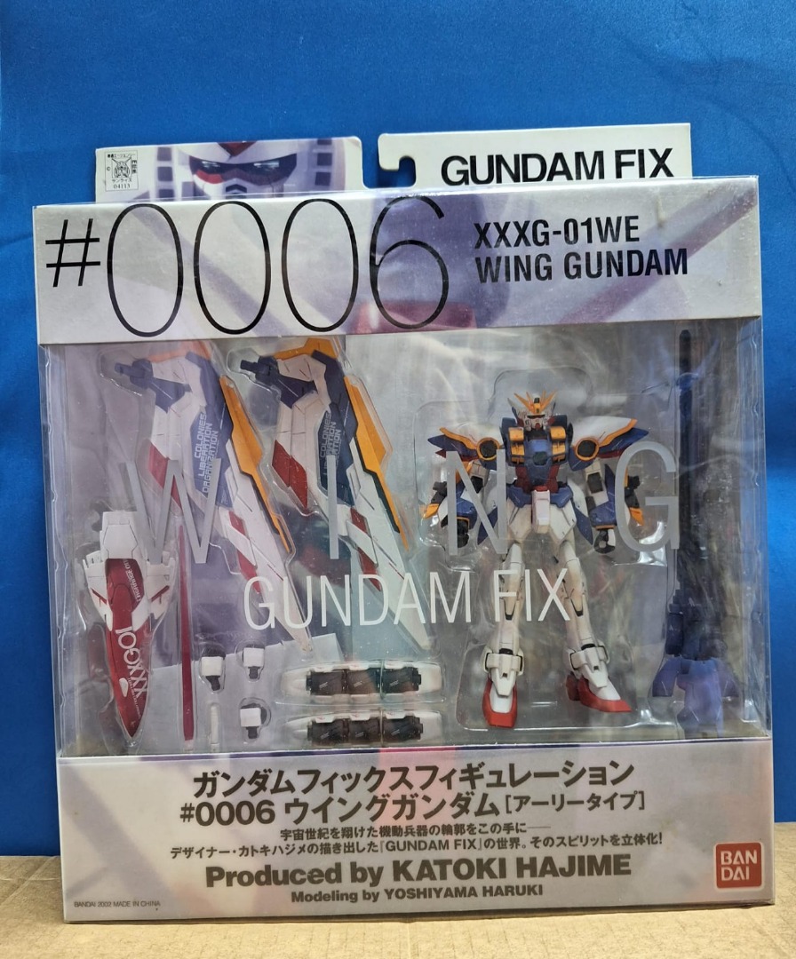 Bandai Gundam FIx 0006 XXXG-01WE WING GUNDAM, 興趣及遊戲, 玩具 & 遊戲類 - Carousell