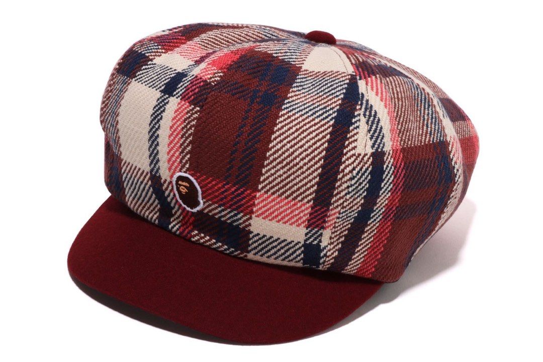 BAPE CHECK APE HEAD ONE POINT CASKET, Babies & Kids, Babies & Kids ...