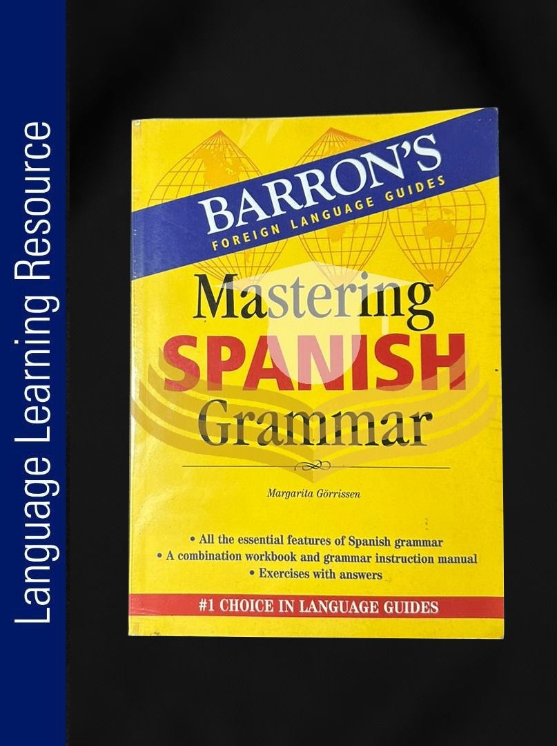 Barron's Mastering Spanish Grammar | Spanish Language | Spanish Guide ...