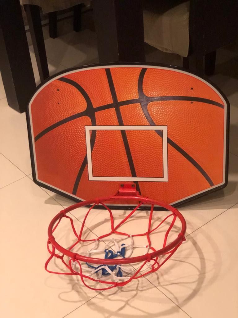 Basketball backboard and rim, Sports Equipment, Sports & Games, Racket ...
