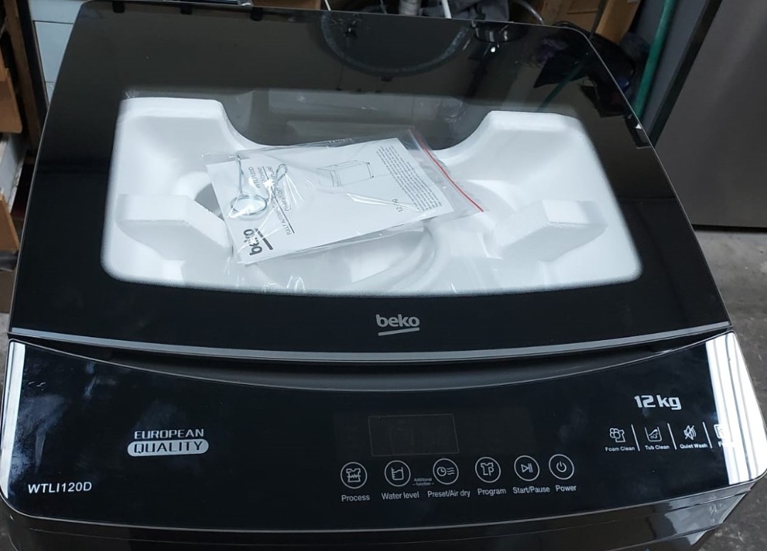[6 Mth Warranty] BEKO TOP LOAD WASHING MACHINE 12KG - Aesthetic Defects ...