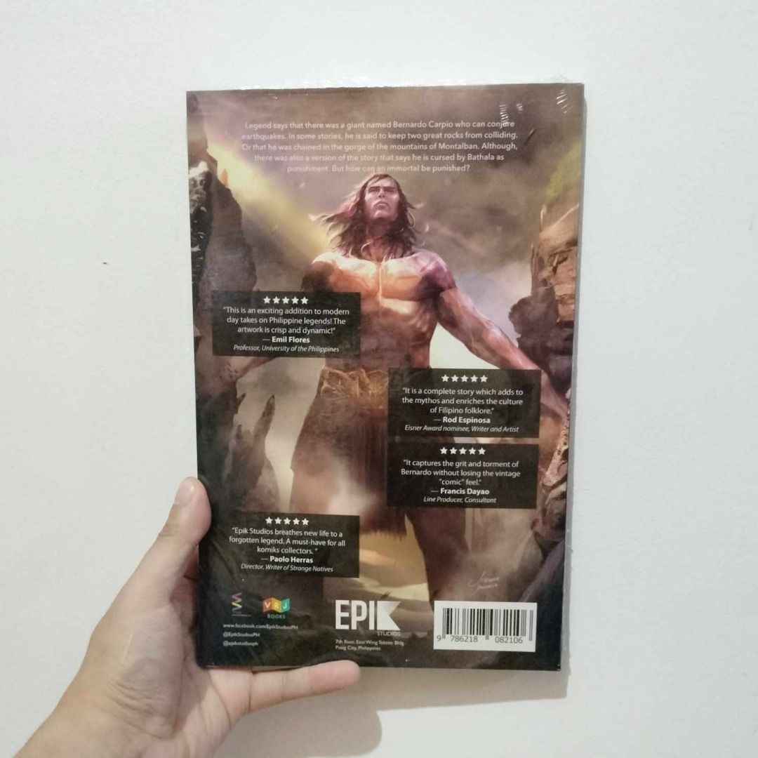 BERNARDO CARPIO (Epik Studio), Hobbies & Toys, Books & Magazines, Comics & Manga on Carousell