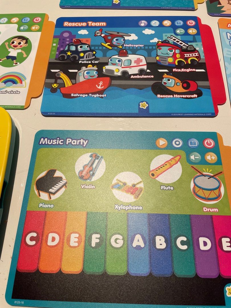 BEST LEARNING INNO PAD Smart Fun Lessons - Educational Tablet Toy to ...