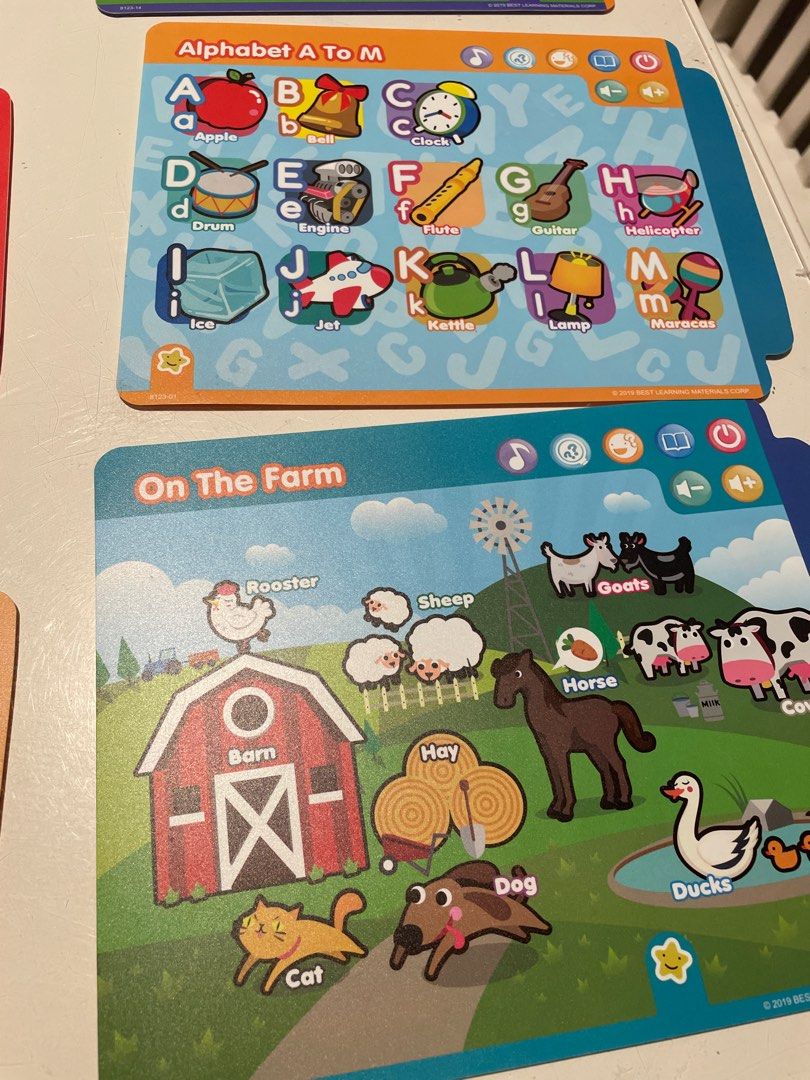 BEST LEARNING INNO PAD Smart Fun Lessons - Educational Tablet Toy to ...