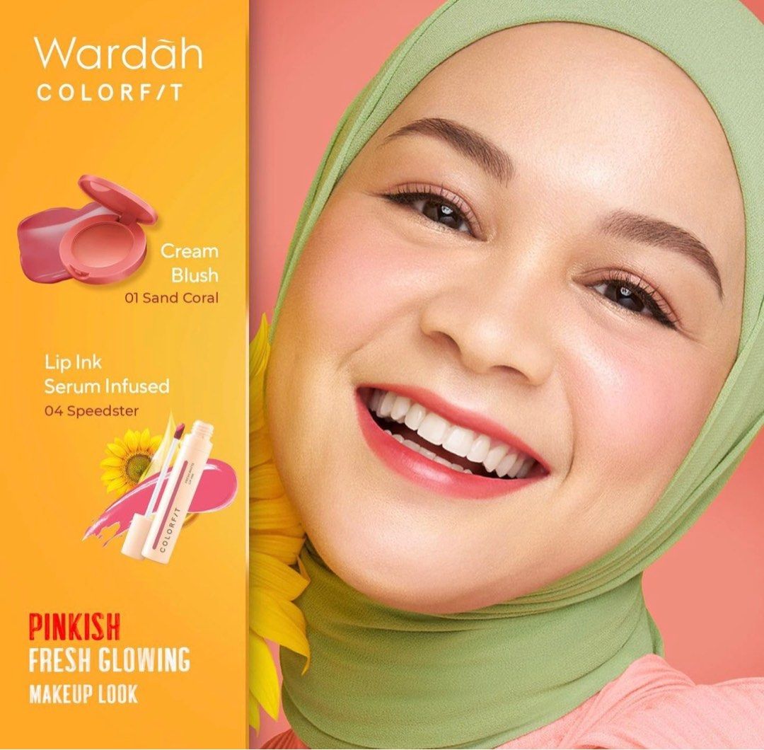 (BESTSELLING HALAL MAKEUP) Wardah Colorfit Cream Blush - Formula ringan ...