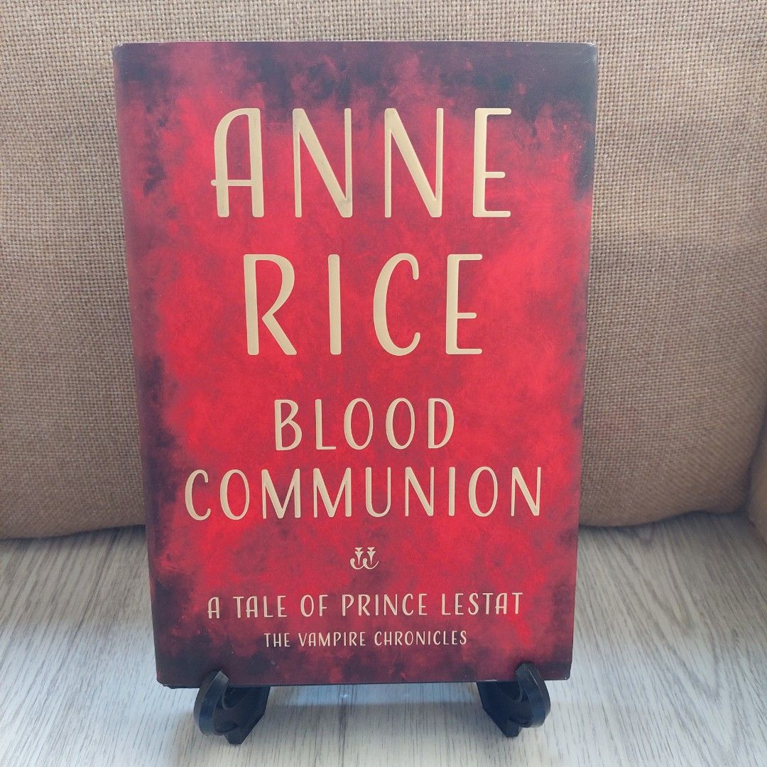 First Edition|Blood Communion by Anne Rice, Hobbies & Toys, Books ...