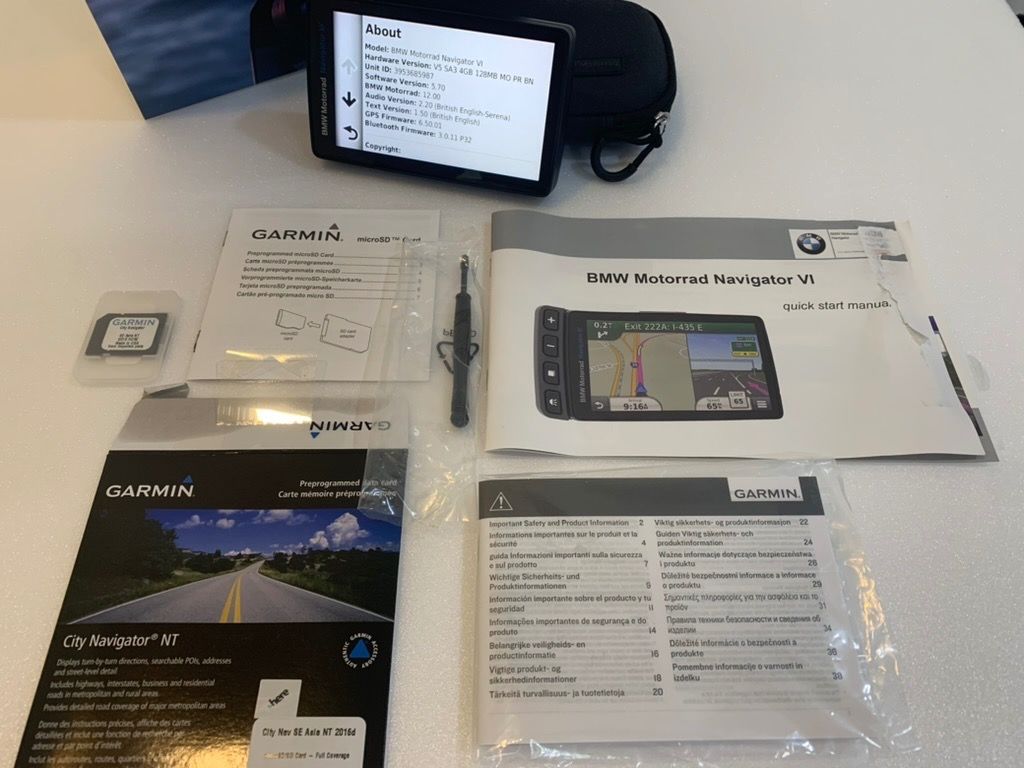 BMW Motorrad Navigator VI, Motorcycles, Motorcycle Accessories on Carousell