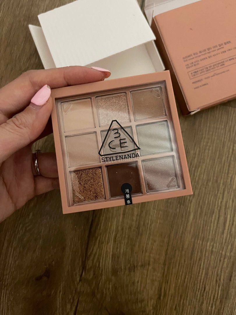 BNIB 3CE Overtake Multi Eye Colour Palette (100% AUTHENTIC), Beauty ...