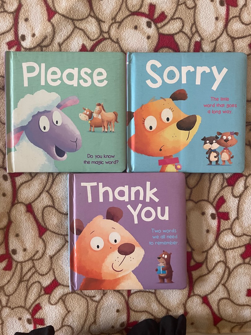 Board Books - Please, Sorry, Thank You, Hobbies & Toys, Books ...
