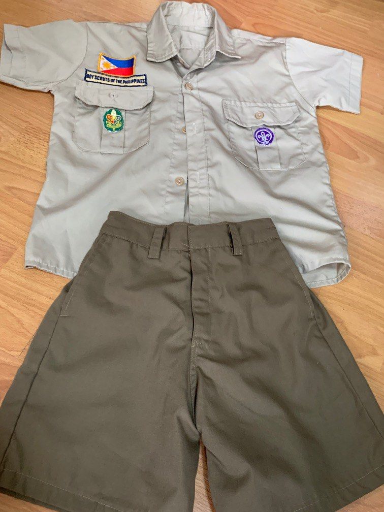 Boyscout polo Uniform Set, Babies & Kids, Babies & Kids Fashion on ...