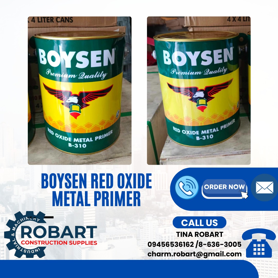 Boysen Red Oxide Metal Primer, Commercial & Industrial, Construction ...