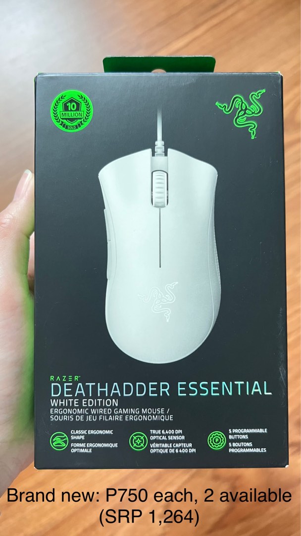 (BRAND NEW) Razer Mouse P750 each, 2 available. With original box ...