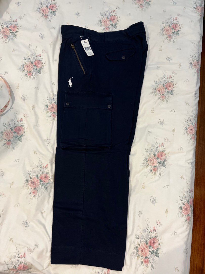 Polo Ralph Lauten cargo trousers, Men's Fashion, Bottoms, Trousers on Carousell