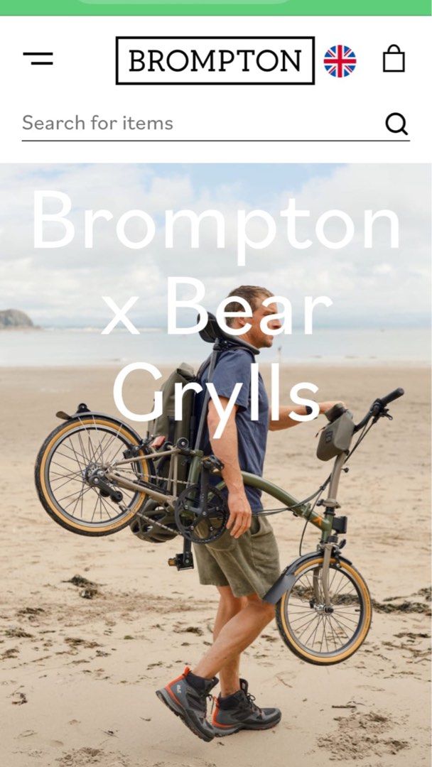 Brompton Brompton X Bear Grylls Beyond Edition Pasadena, 05/06/2024