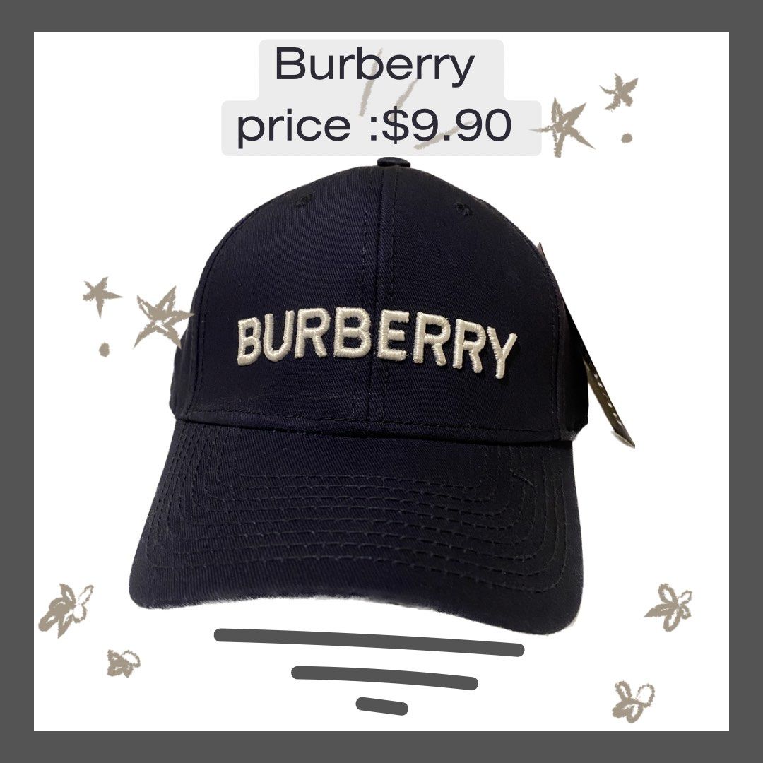 Burberry cap, Men's Fashion, Watches & Accessories, Caps & Hats on ...