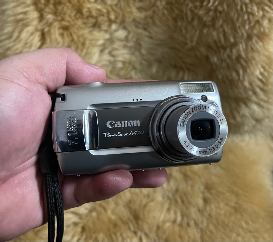 Canon PowerShot A470 Digital Camera, Photography, Cameras on Carousell
