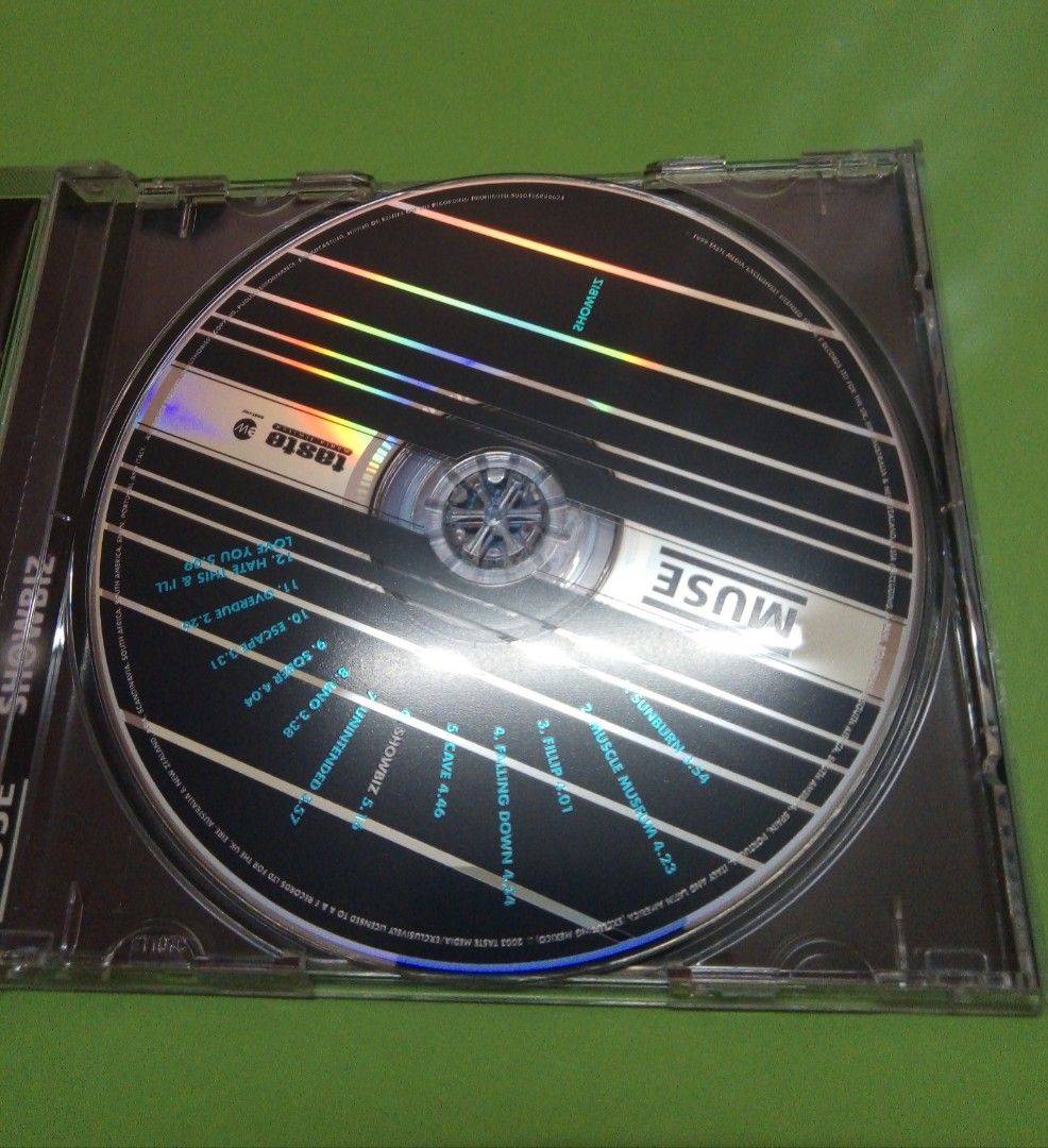 CD MUSE : SHOWBIZ ALBUM (2000) ALTERNATIVE ROCK INDIE ROCK, Hobbies & Toys, Music & Media, CDs ...