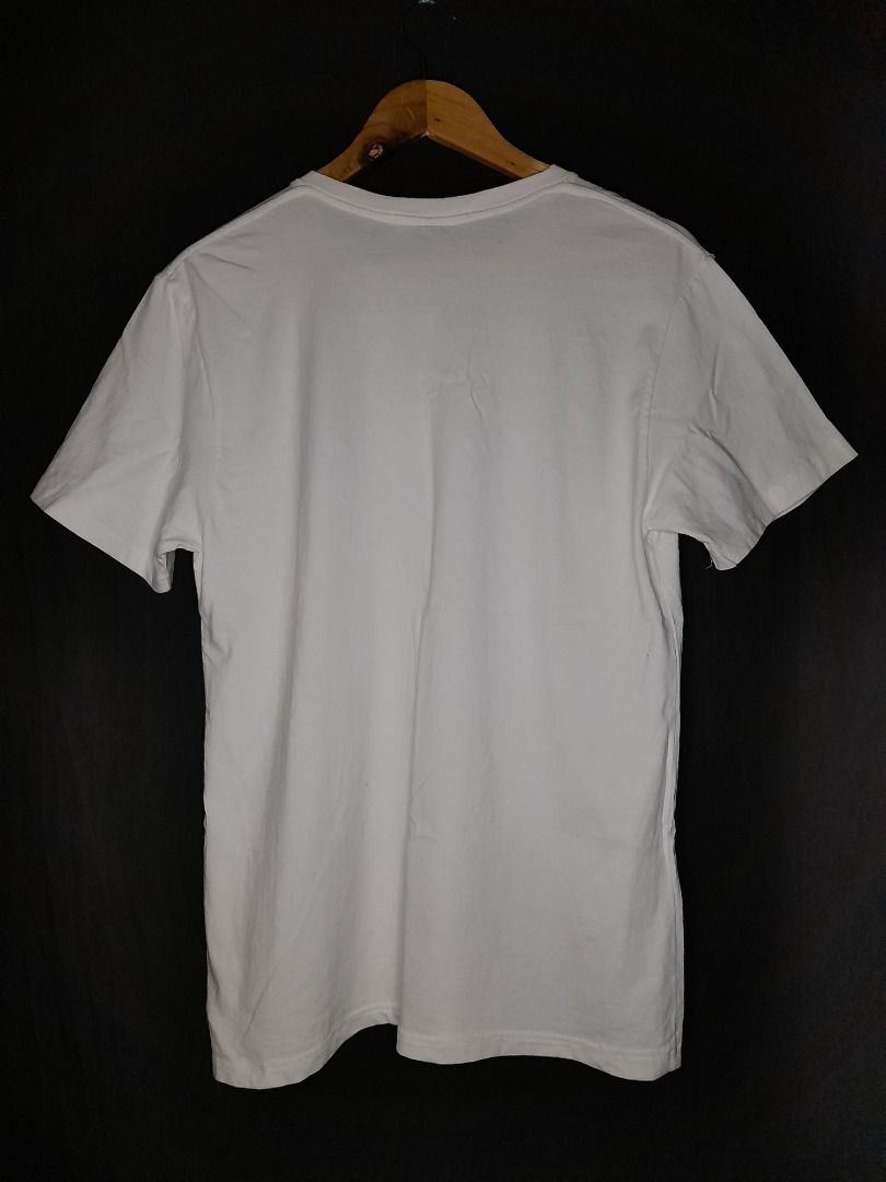 CDG White Tee, Men's Fashion, Tops & Sets, Tshirts & Polo Shirts on ...