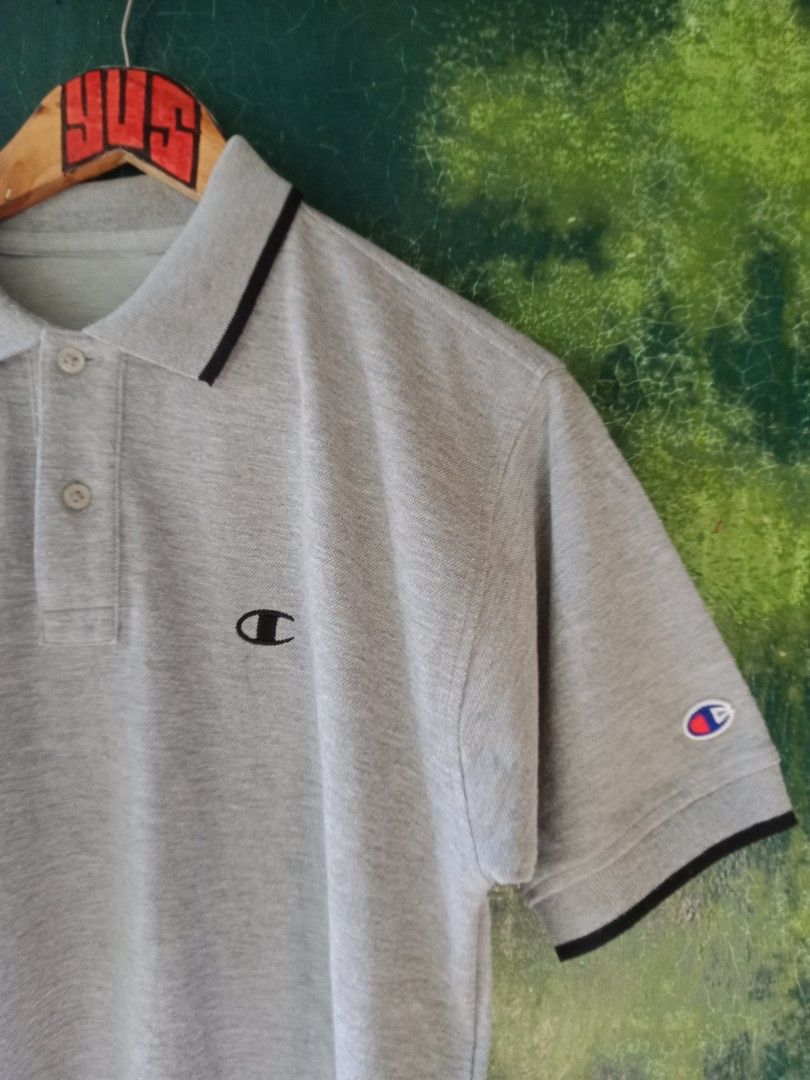Champion Polo shirt, Men's Fashion, Tops & Sets, Tshirts & Polo Shirts ...
