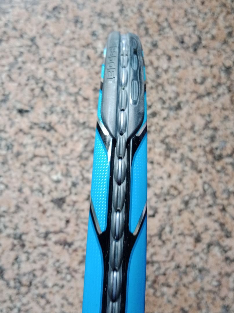 Classic tennis racket Babolat pure drive cortex racquet with new grips ...