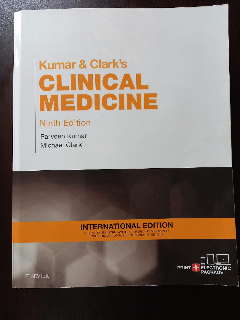 Clinical Medicine, Kumar & Clark, 9E, Hobbies & Toys, Books & Magazines, Textbooks on Carousell