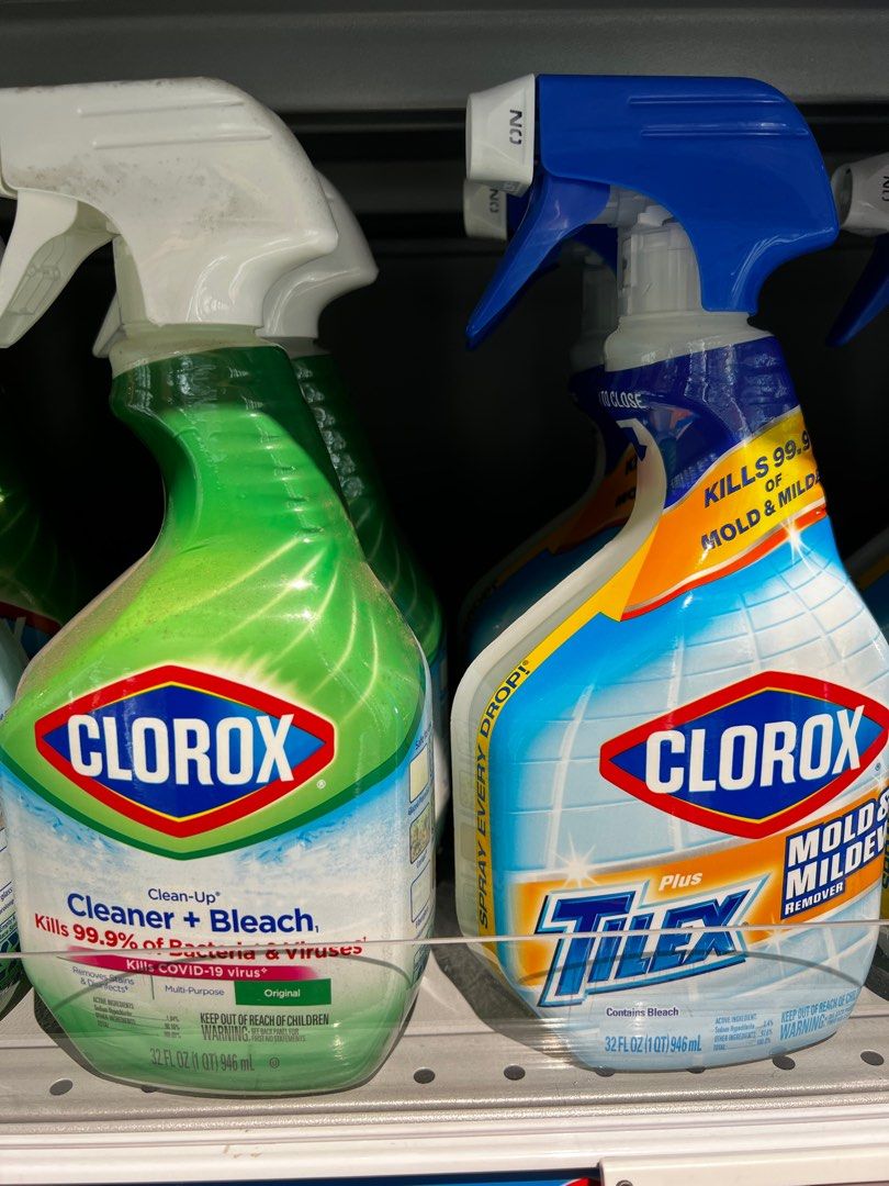 Clorox cleaner & bleach / mold &mildew remover, Furniture & Home Living ...